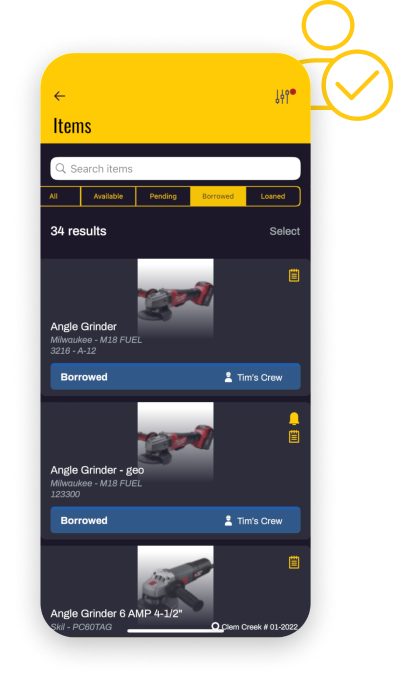 Small Tool Tracking for Construction - ShareMyToolbox