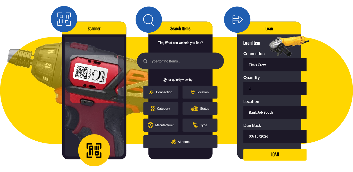 Small Tool Tracking for Construction - ShareMyToolbox